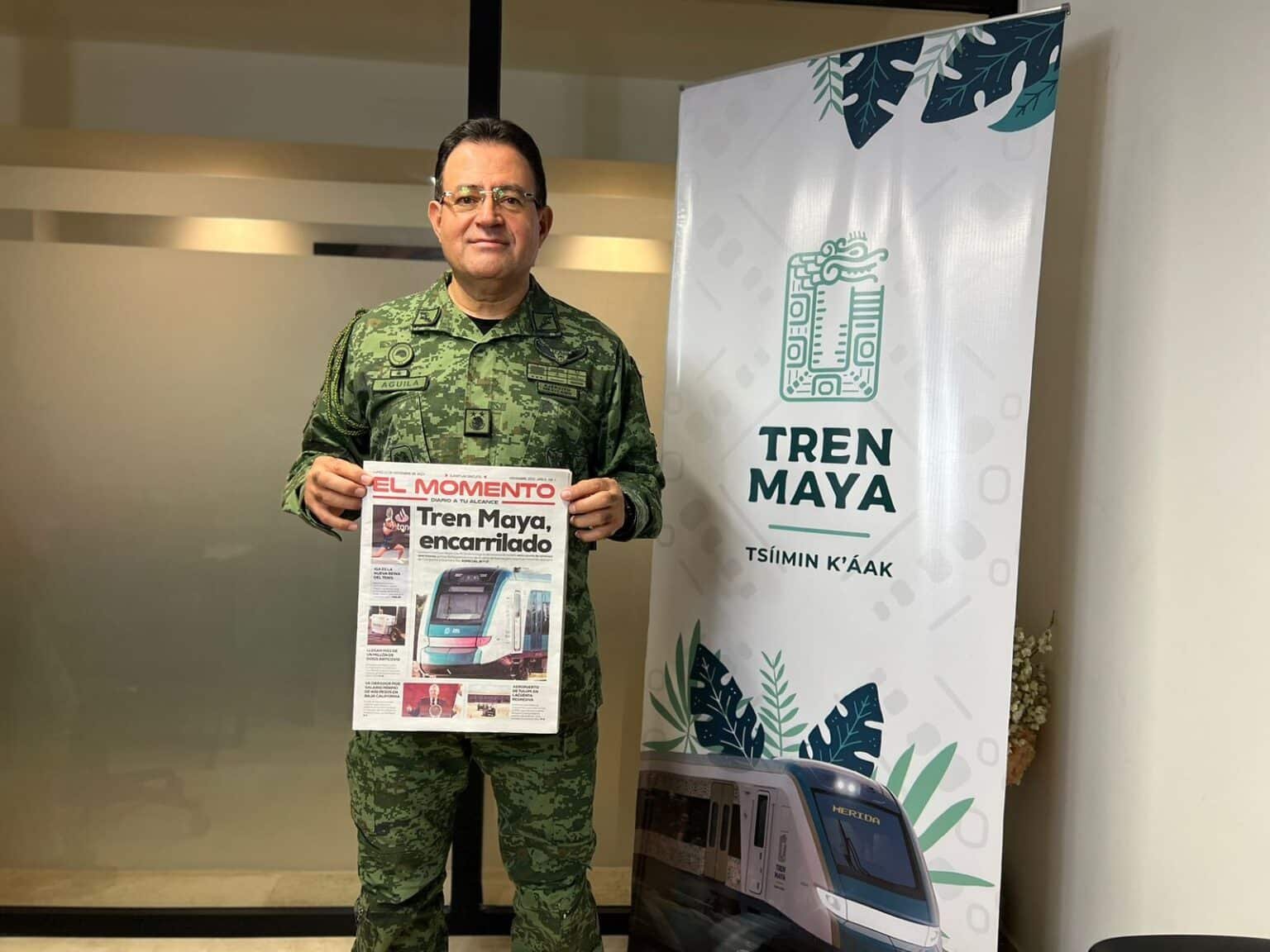 Resalta el Gral. Óscar Lozano, los beneficios y la seguridad del Tren ...
