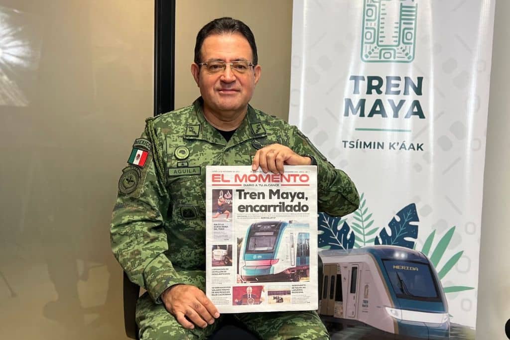 Resalta el Gral. Óscar Lozano, los beneficios y la seguridad del Tren ...