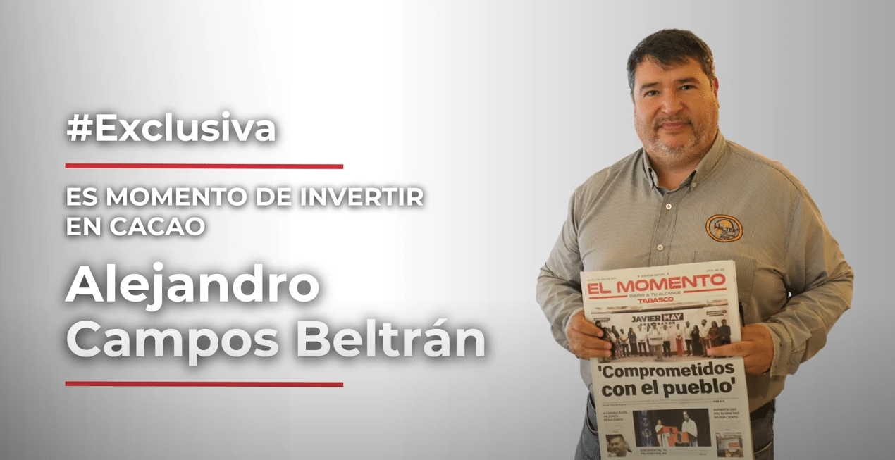 Video: Entrevista exclusiva con Alejandro Campos Beltrán – El Momento Tabasco